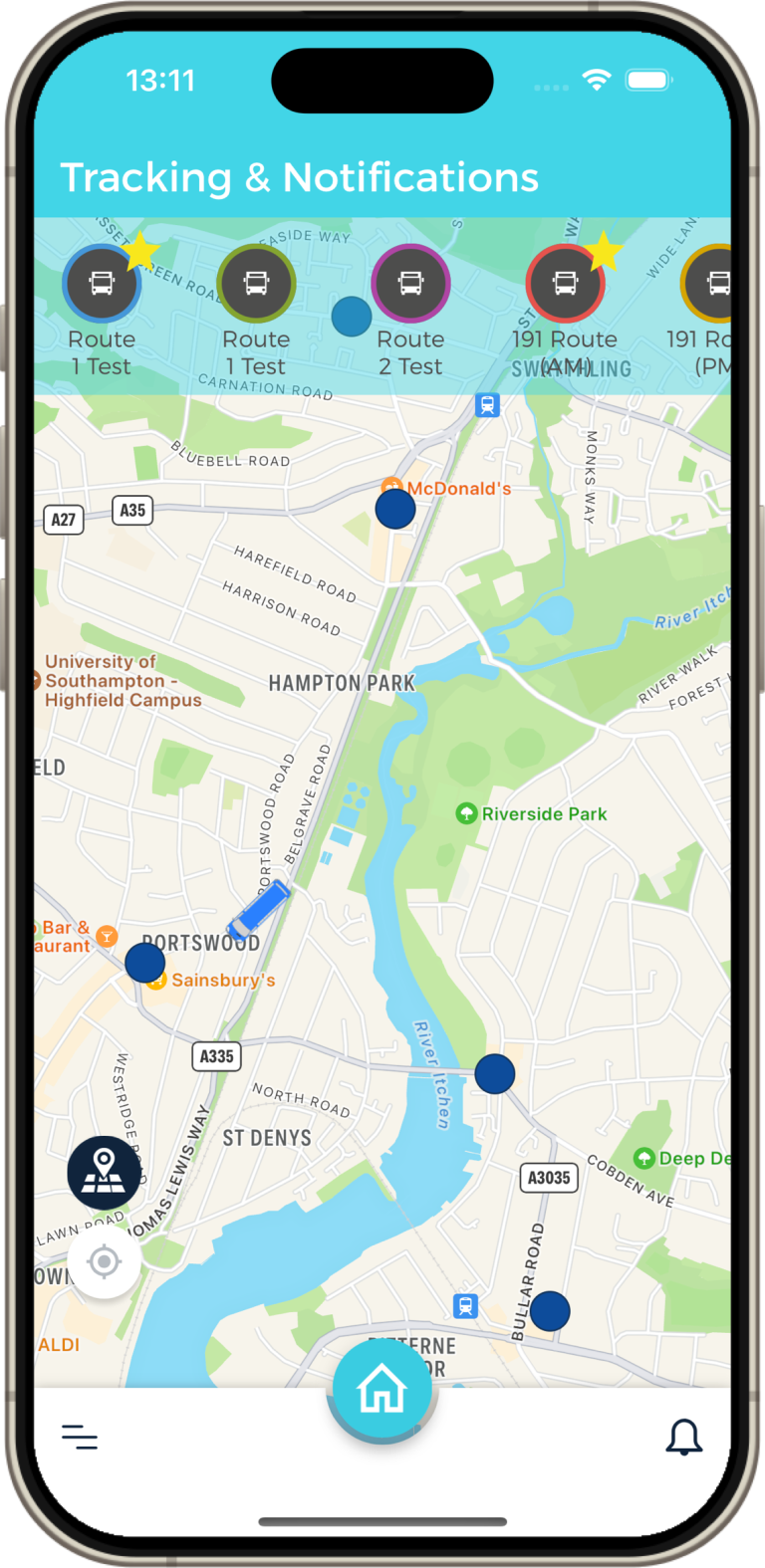 Parent App – School Bus Tracker